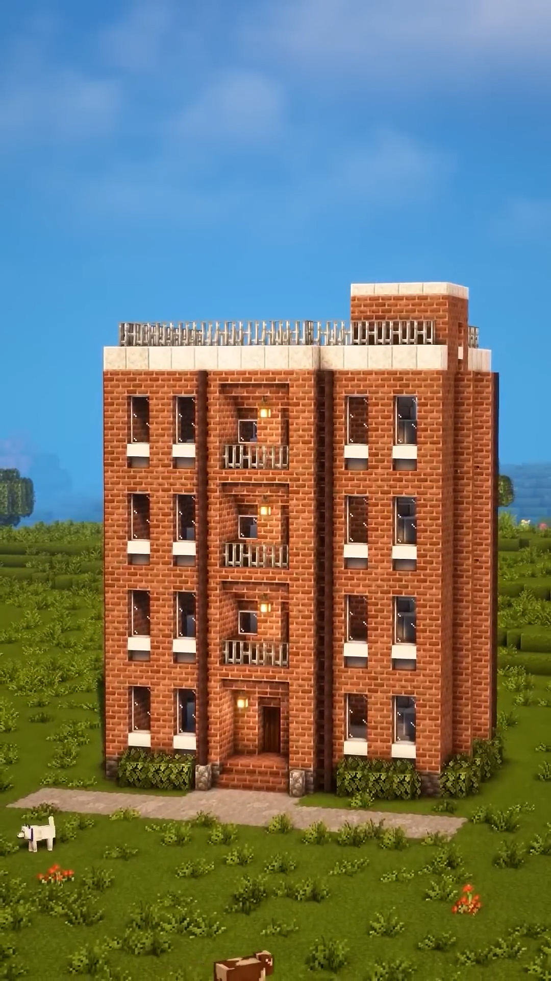 This British Tower Block Looks So Real in Minecraft!