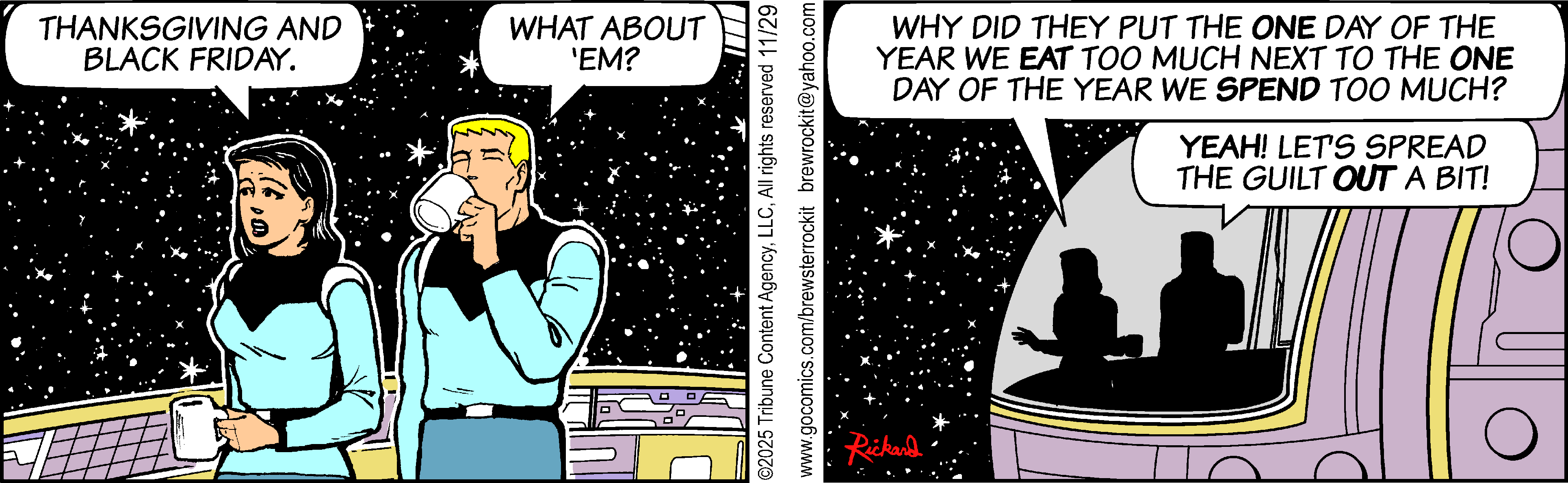 Brewster Rockit by Tim Rickard