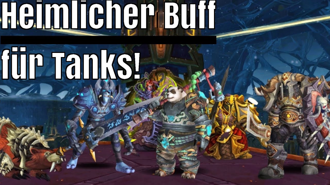 Tanken vereinfacht! Blizzard hat Mittwoch heimlich einen Buff für Tanks ...