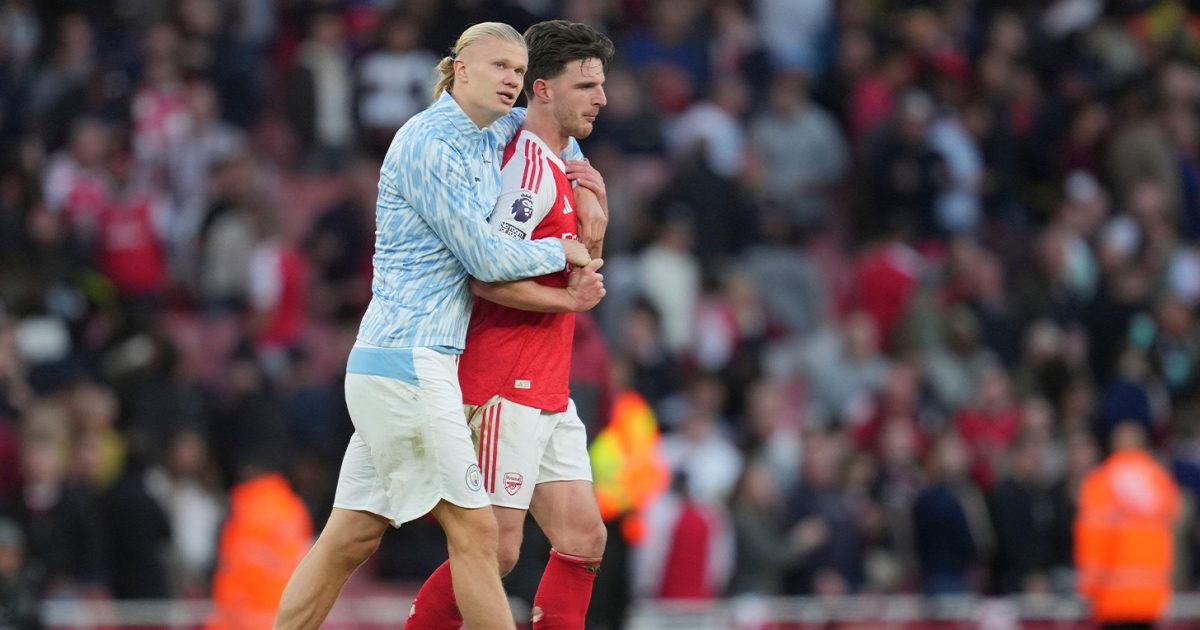 Man City 4 Arsenal 3 in Premier League XI of season so far