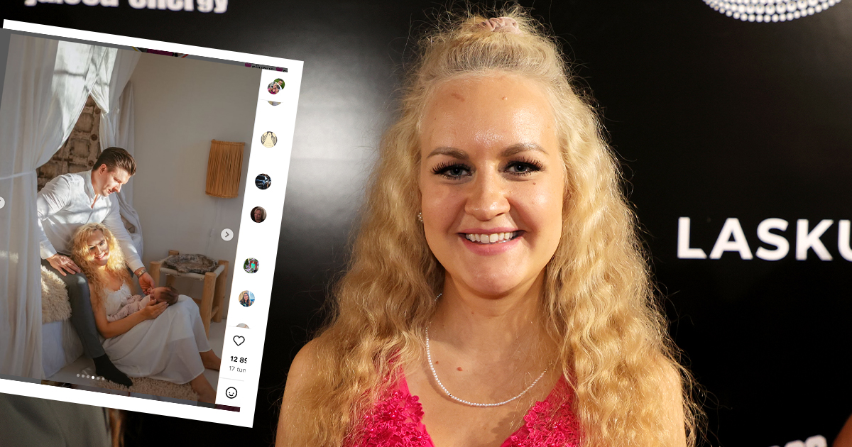 Auri Kananen jakoi hellyyttäviä kuvia vauvasta: seuraajat ihastuivat