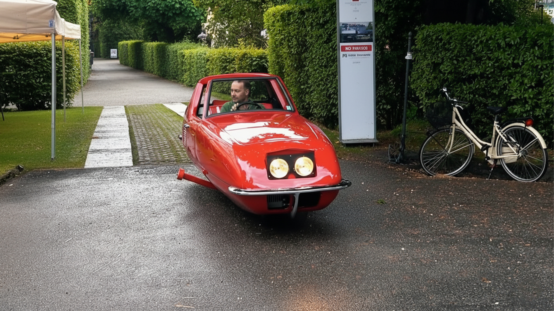 Gyro X Two Wheeled Gyroscopic Car At Villa D’Este