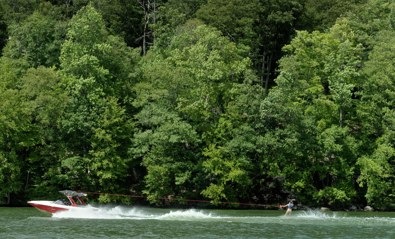 Wake boats have been banned at one Connecticut lake and more could follow