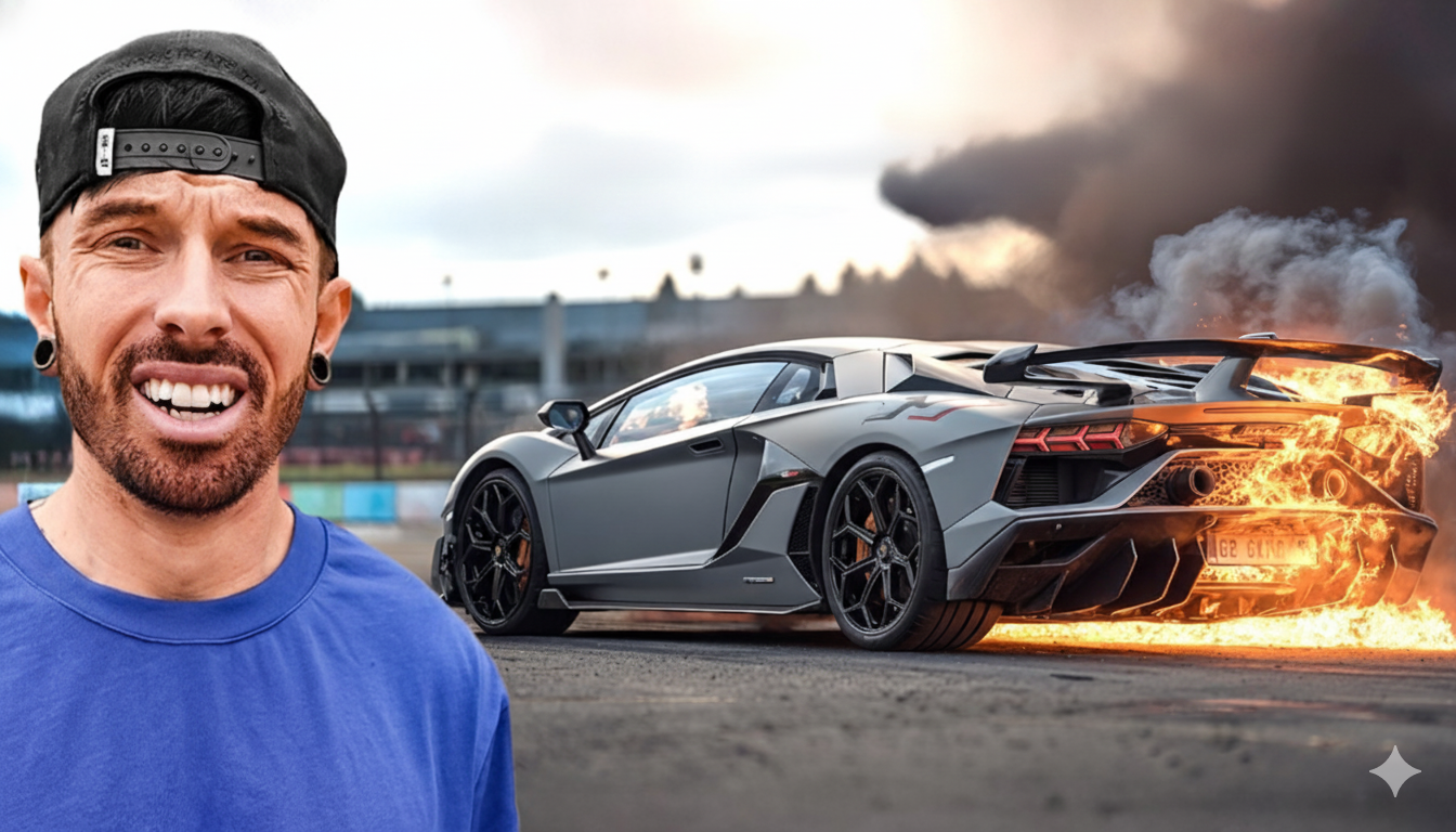 How I rebuilt a fire damaged Lamborghini