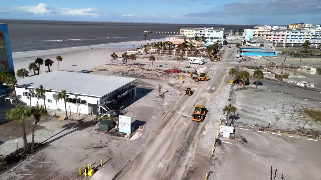 This Is the Path of Destruction Milton Carved Across the Coastline