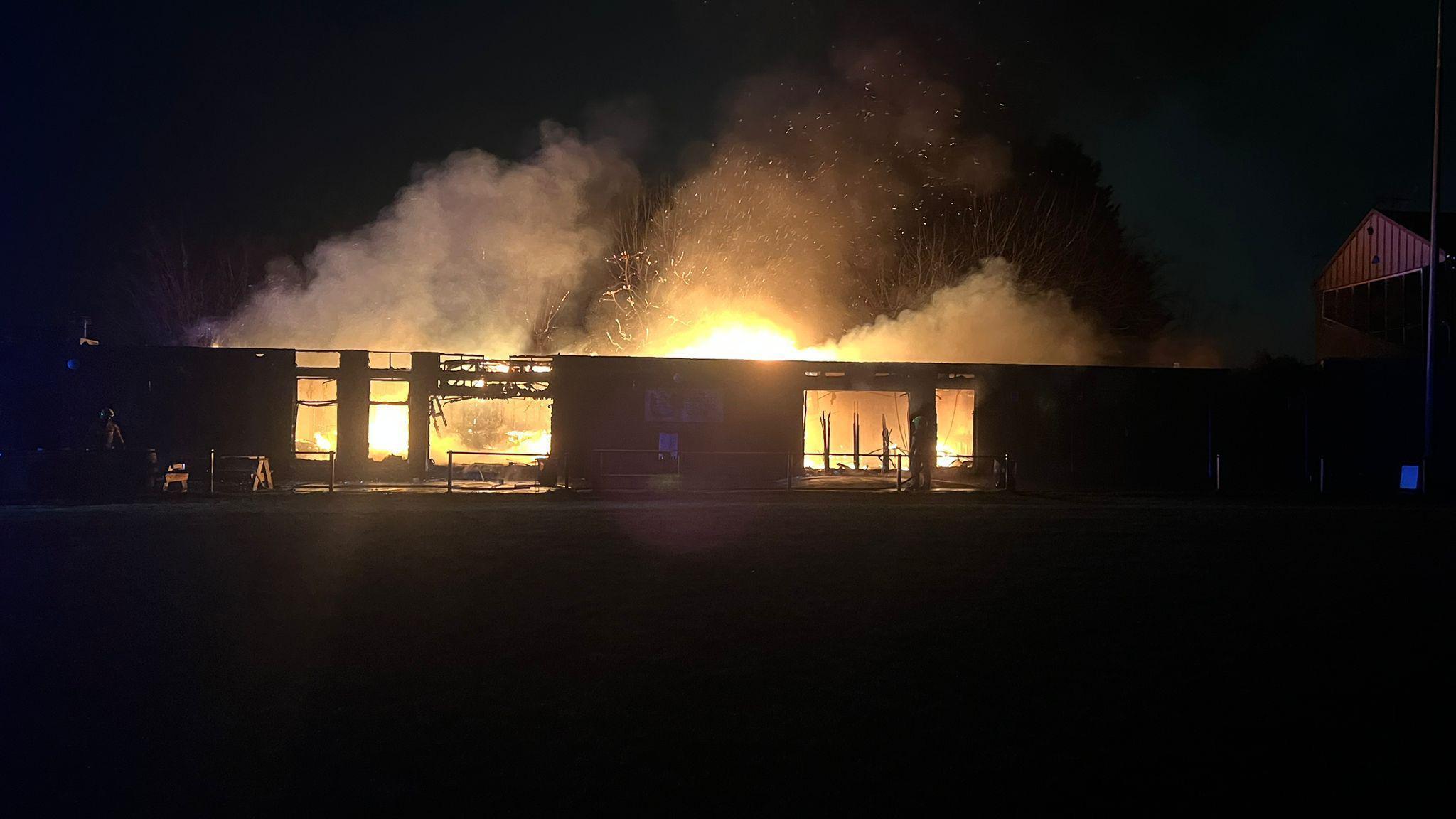 Historic rugby club suffers 'devastating' fire