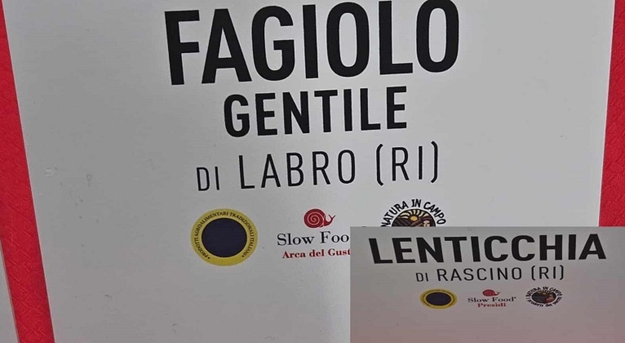 Il fagiolo gentile di Labro e la lenticchia di Rascino protagonisti ...