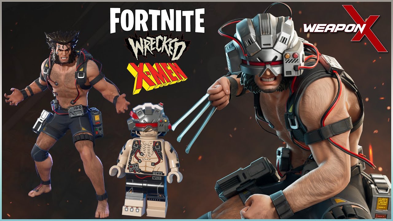 Fortnite x X-Men Weapon X Wolverine available now