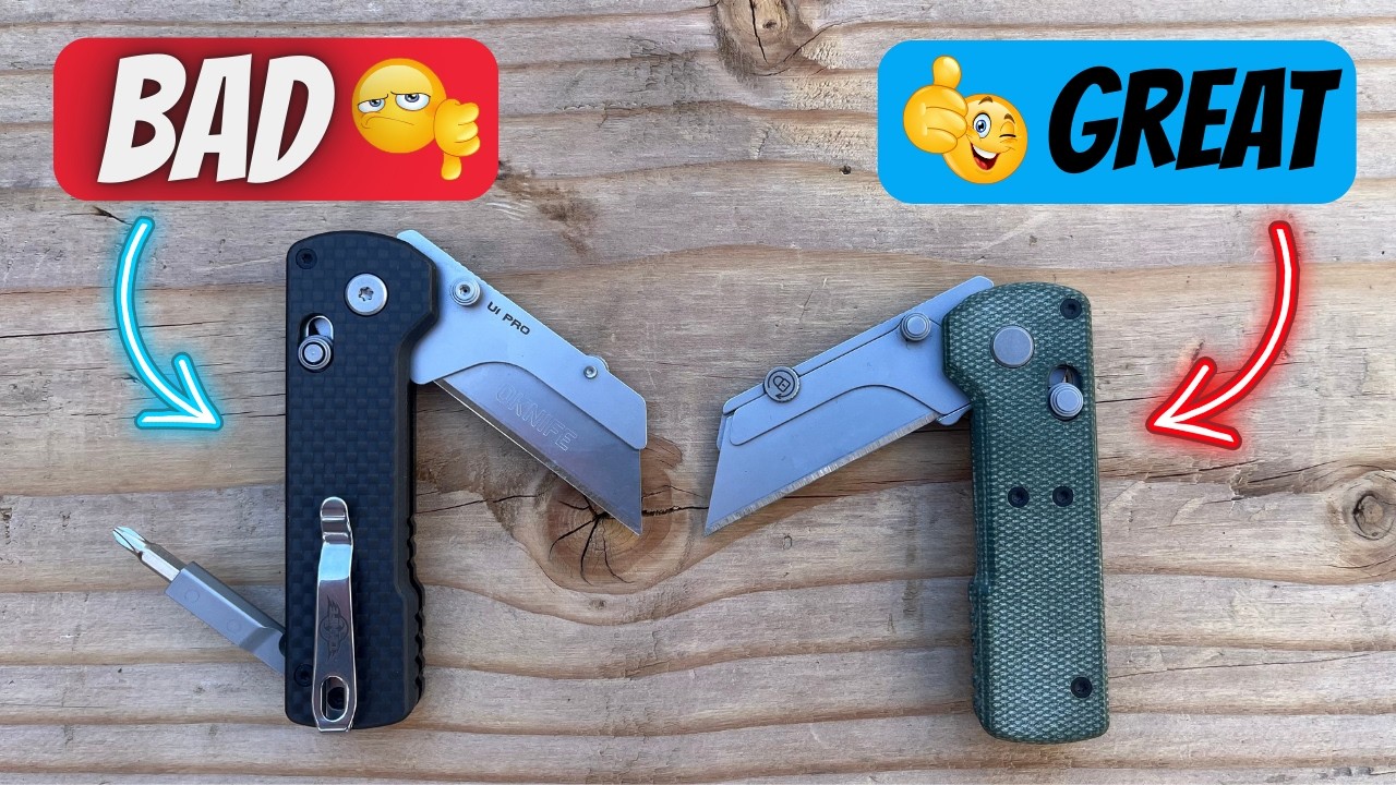 Why the OKNIFE UI PRO falls short as an EDC