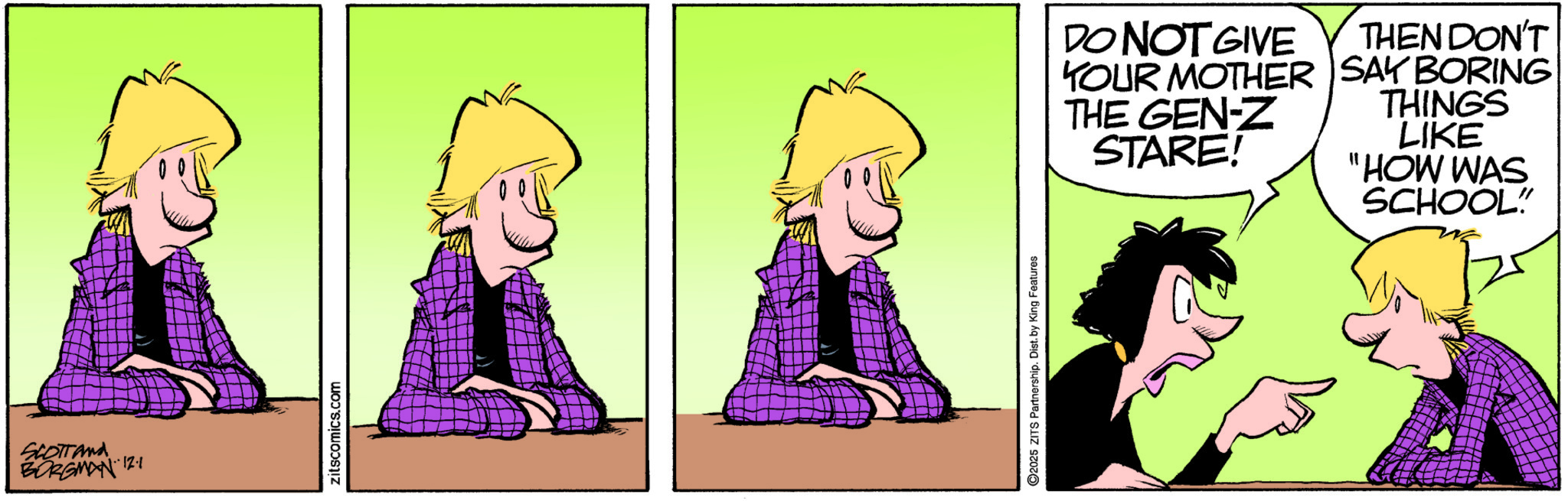 Zits by Jerry Scott and Jim Borgman