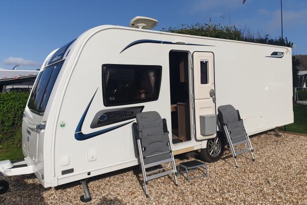 Police investigate theft of caravan near Sherborne