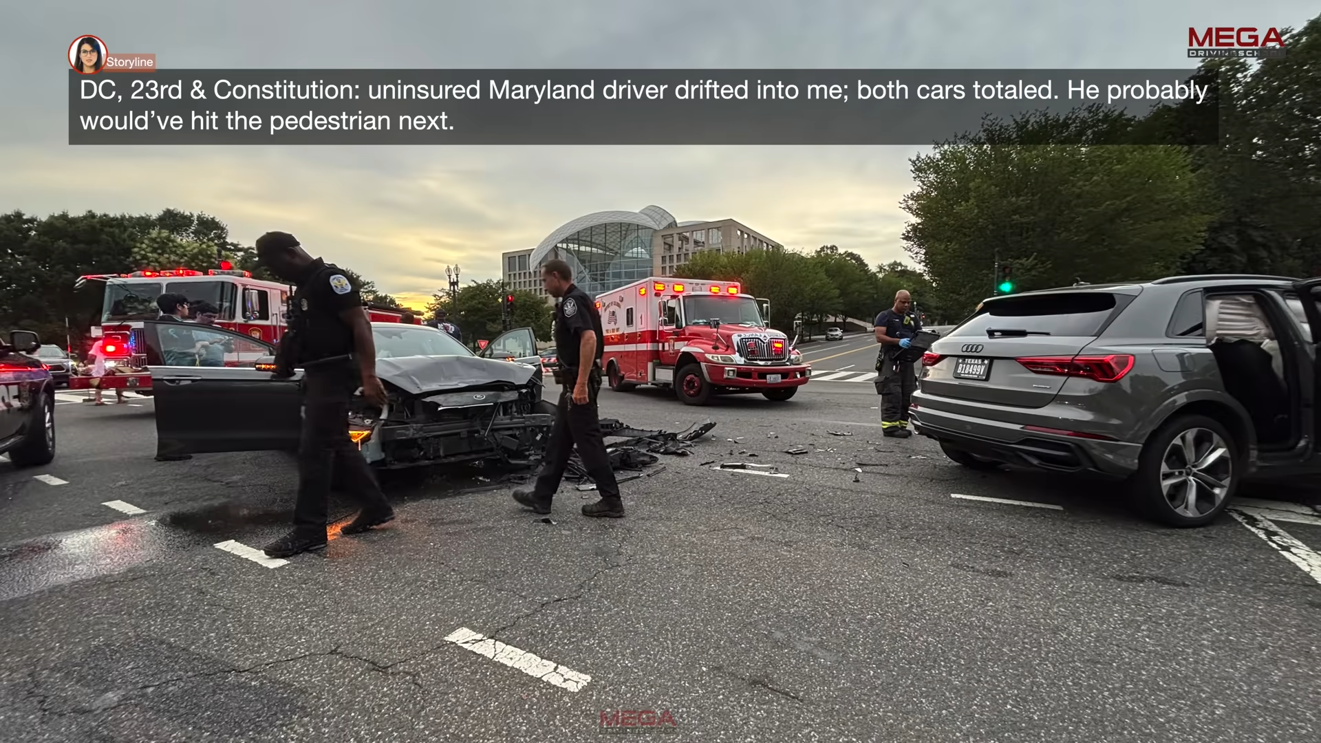 Inside the Violent DC Crash Caused by an Uninsured Driver