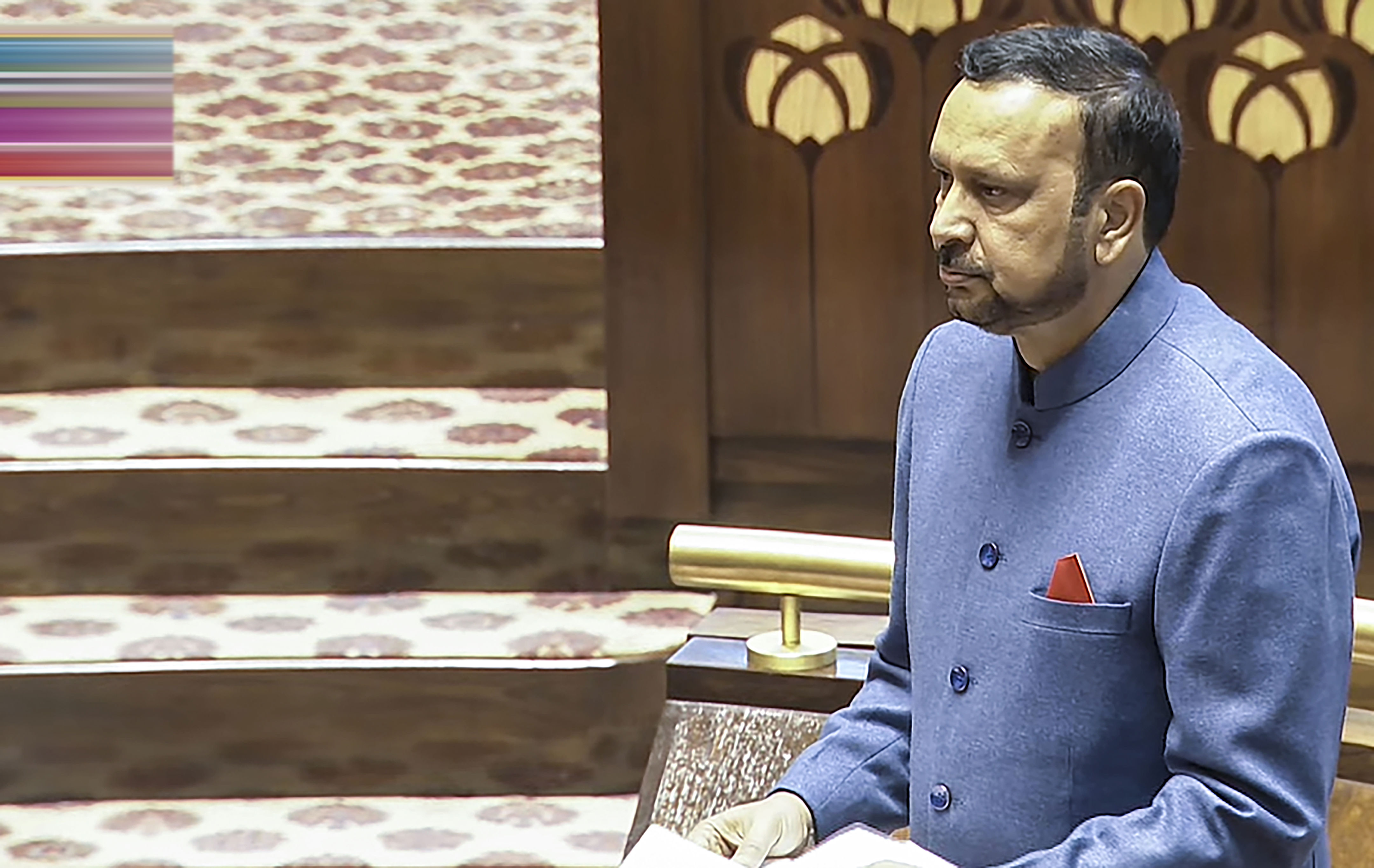 In maiden RS speech, NC's Chowdry Ramzan highlights J-K govt's limited ...