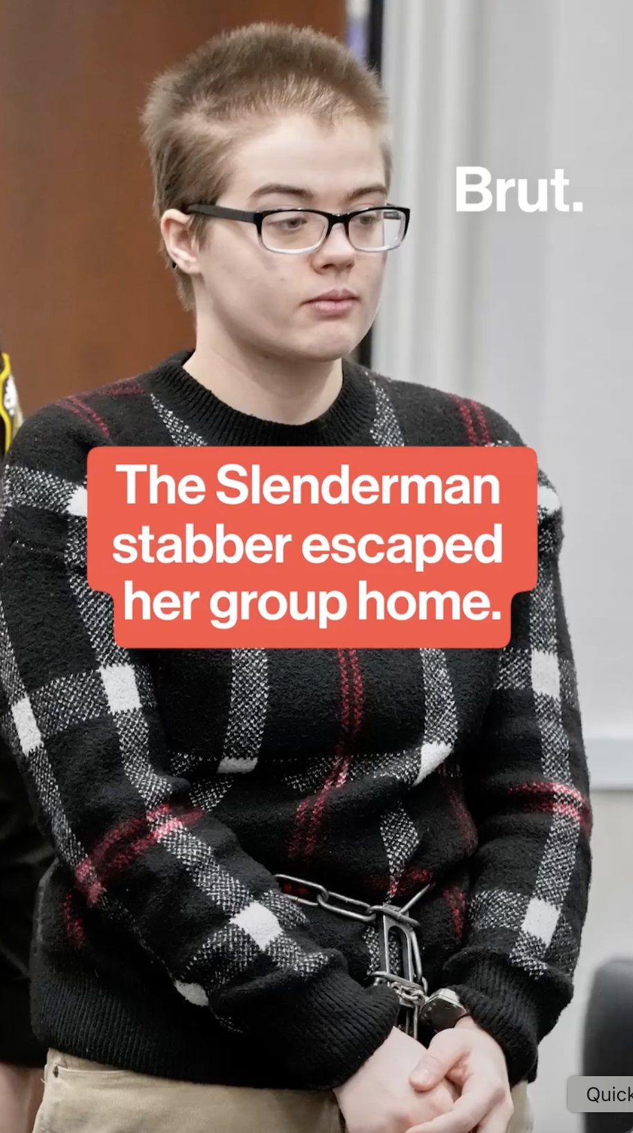 The Slenderman stabber escaped her group home