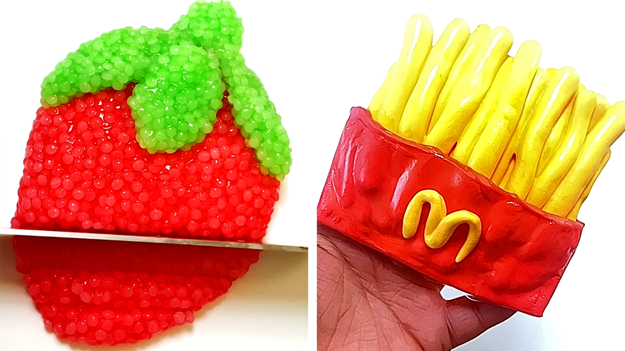 ¿Qué Hay Dentro de Esta Fresa de Espuma?