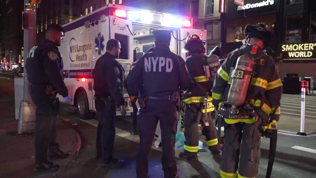 Times Square subway burn victim keeps changing his story, police say
