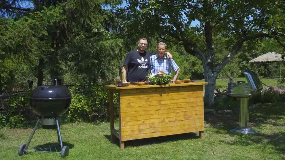 Can the student out do the teacher at the barbecue