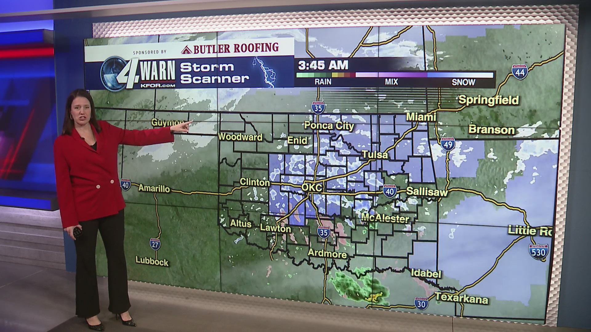 Meteorologist Emily Sutton talks about winter weather timing for the ...