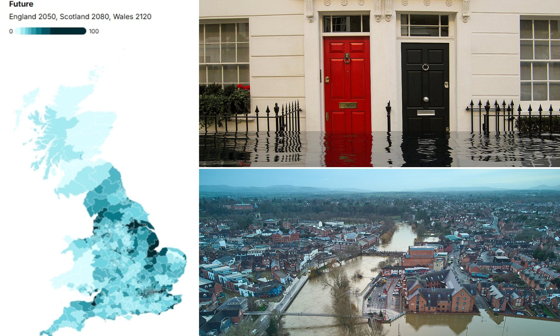 How big is YOUR home's flood risk? Find out using our interactive map ...