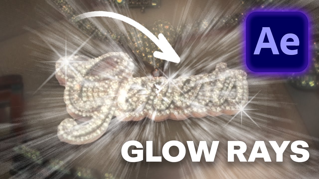Glowing Light Edge Rays Shine Effect – After Effects Tutorial