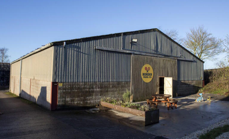 Farmer diversifies by turning barn into padel tennis club