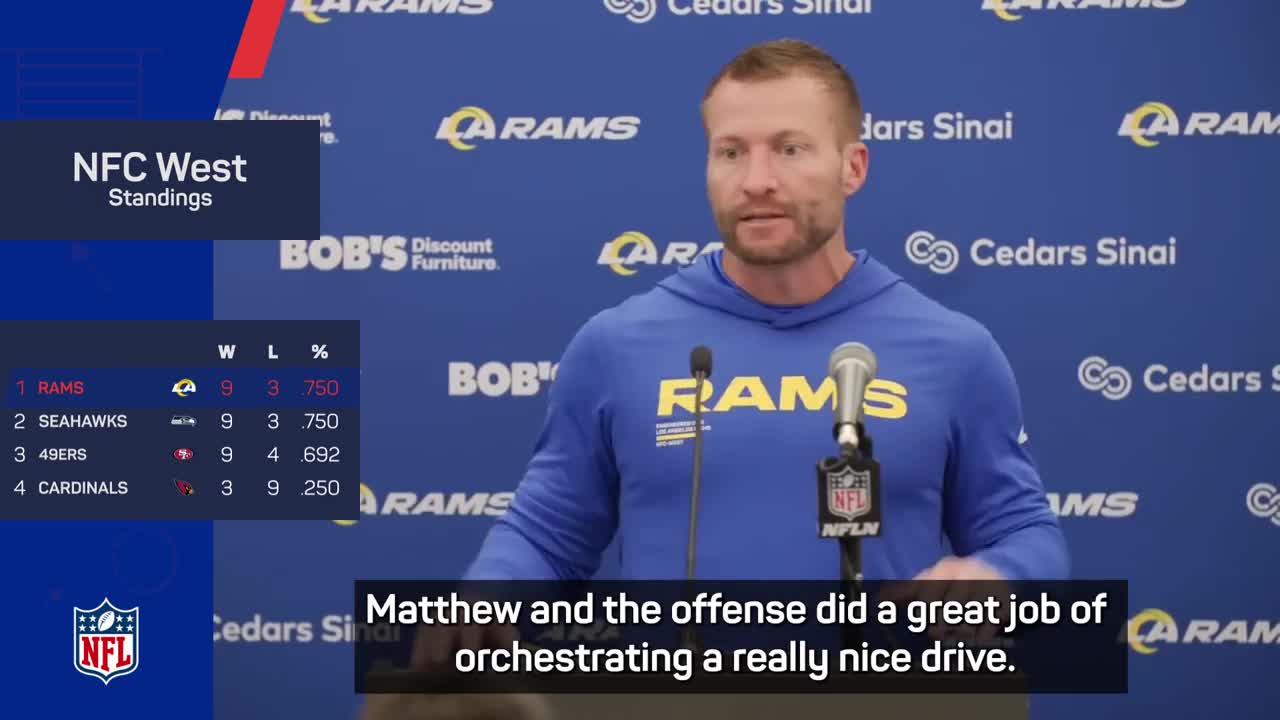 Rams didn't underestimate Panthers - McVay