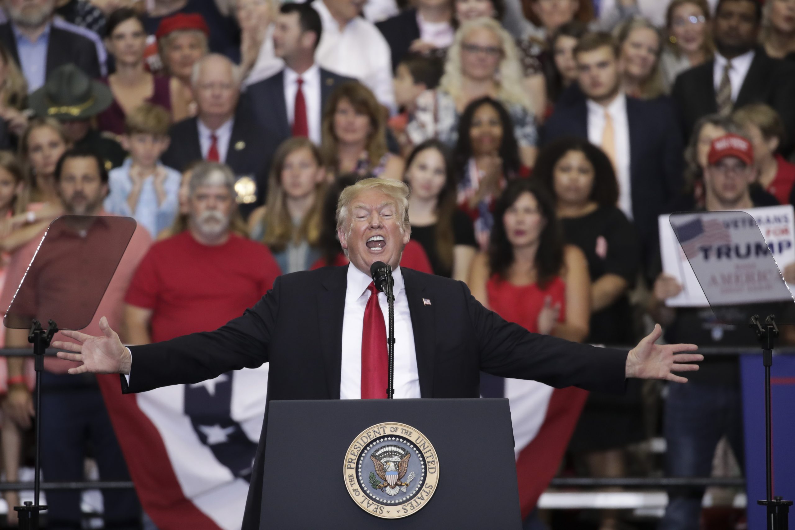 Alarm bells ring as new polls show Trump's support crumbling