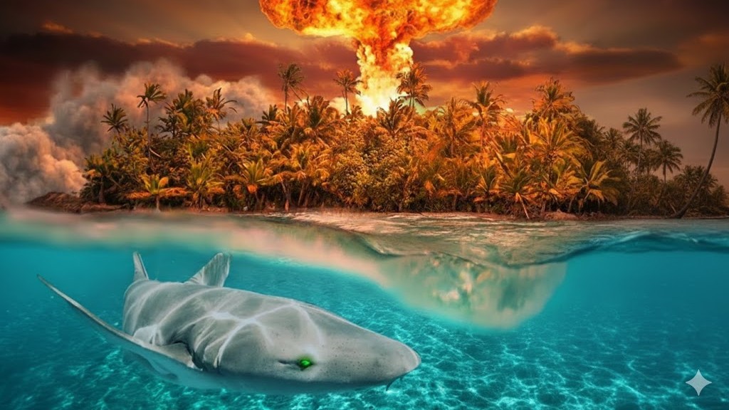 How Sharks survived Nuclear blasts