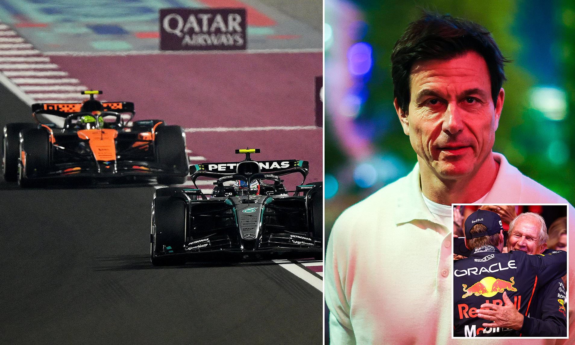 Toto Wolff labels Red Bull claim 'utter nonsense' after 'brainless ...