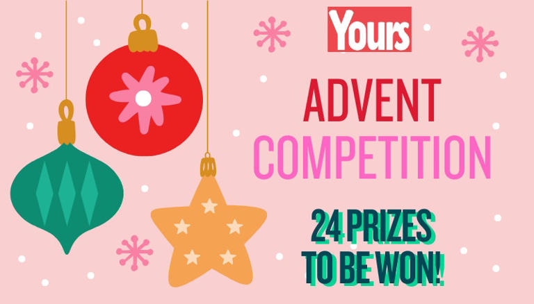 Countdown to Christmas competition: Win 24 prizes throughout December!