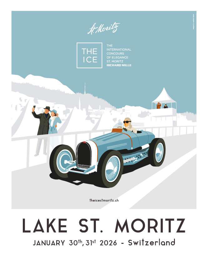 The ICE St. Moritz 2026: tutte le auto in concorso sul lago ghiacciato