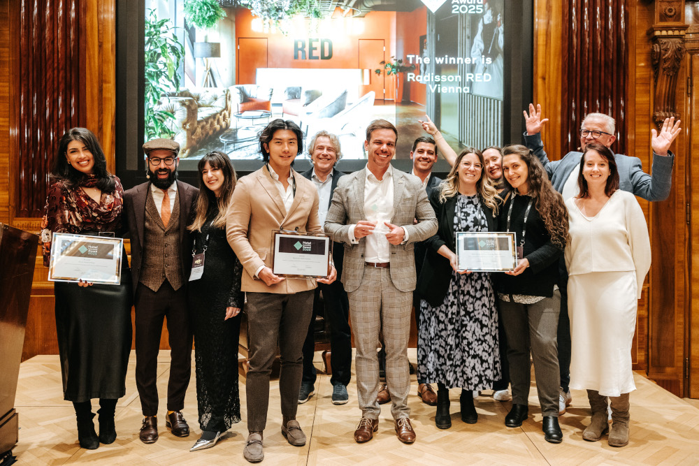 Radisson RED Vienna gewinnt „Hotel Innovation Award“ 2025