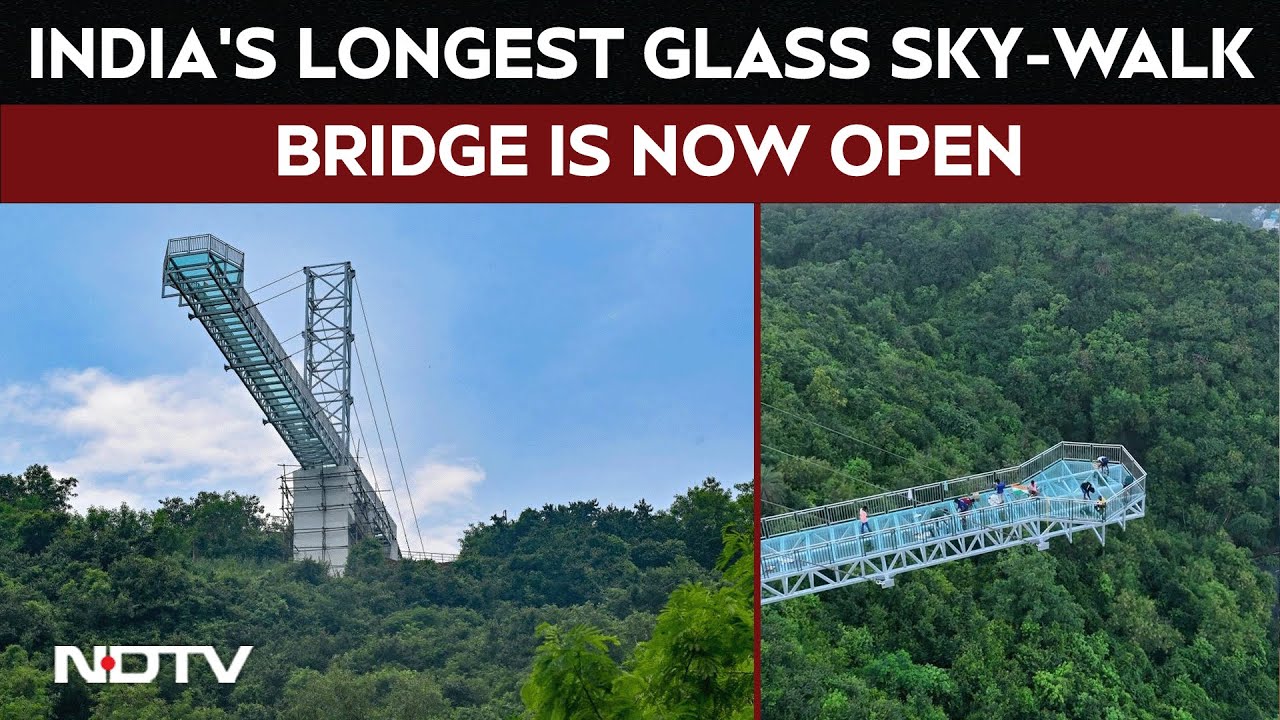 India's Glass Sky Walk Bridge | India’s Longest Sky-Walk Glass Bridge ...