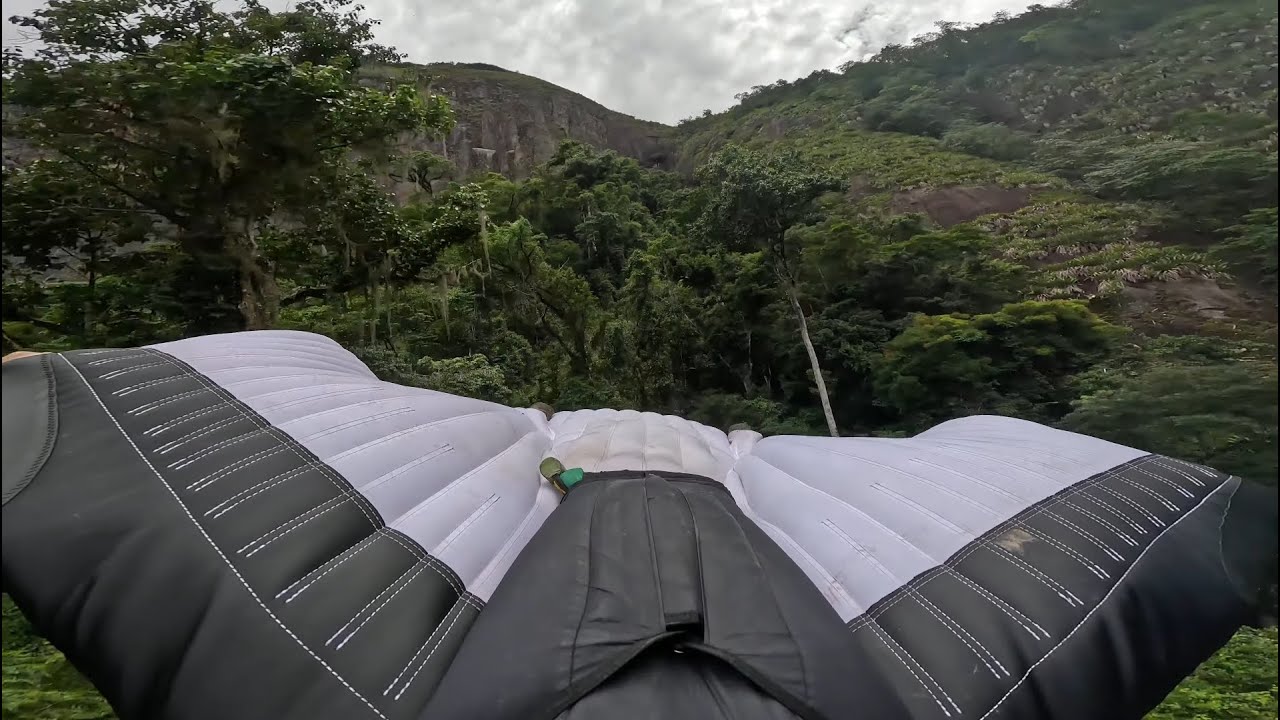 Skimming ridges in reverse: Brazil’s wildest wingsuit POV yet