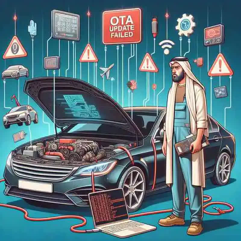 자동차 OTA 업데이트 실패 시 발생하는 문제