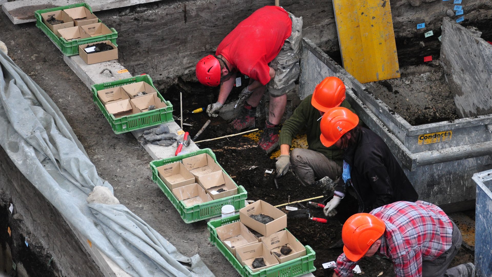 Archaeologists in Switzerland uncovered the remnants of a Roman bridge ...