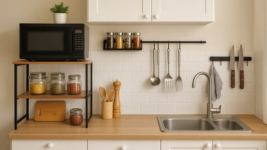 10 kitchen organisation hacks for small Indian homes: How to double ...