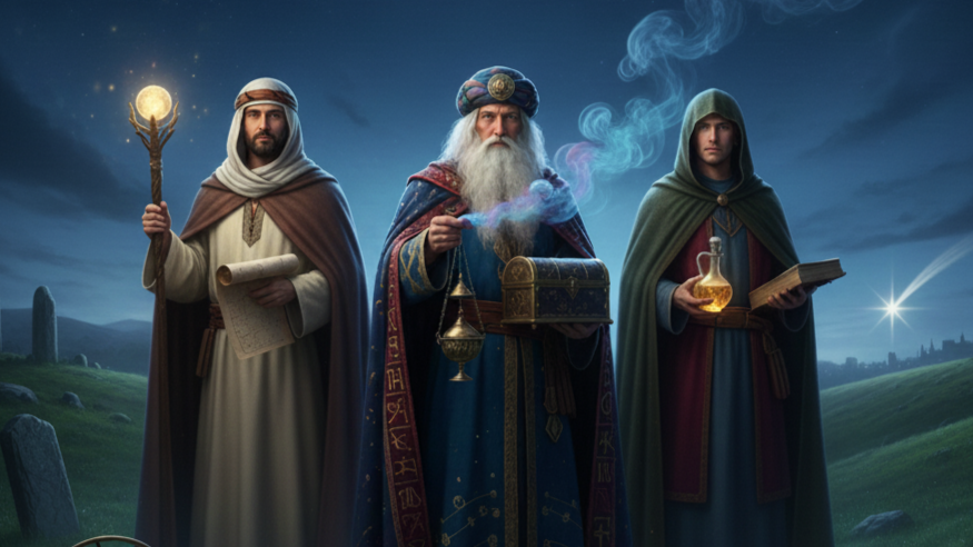 The Mysterious Magi Who Visited Jesus - And Their Real Identities