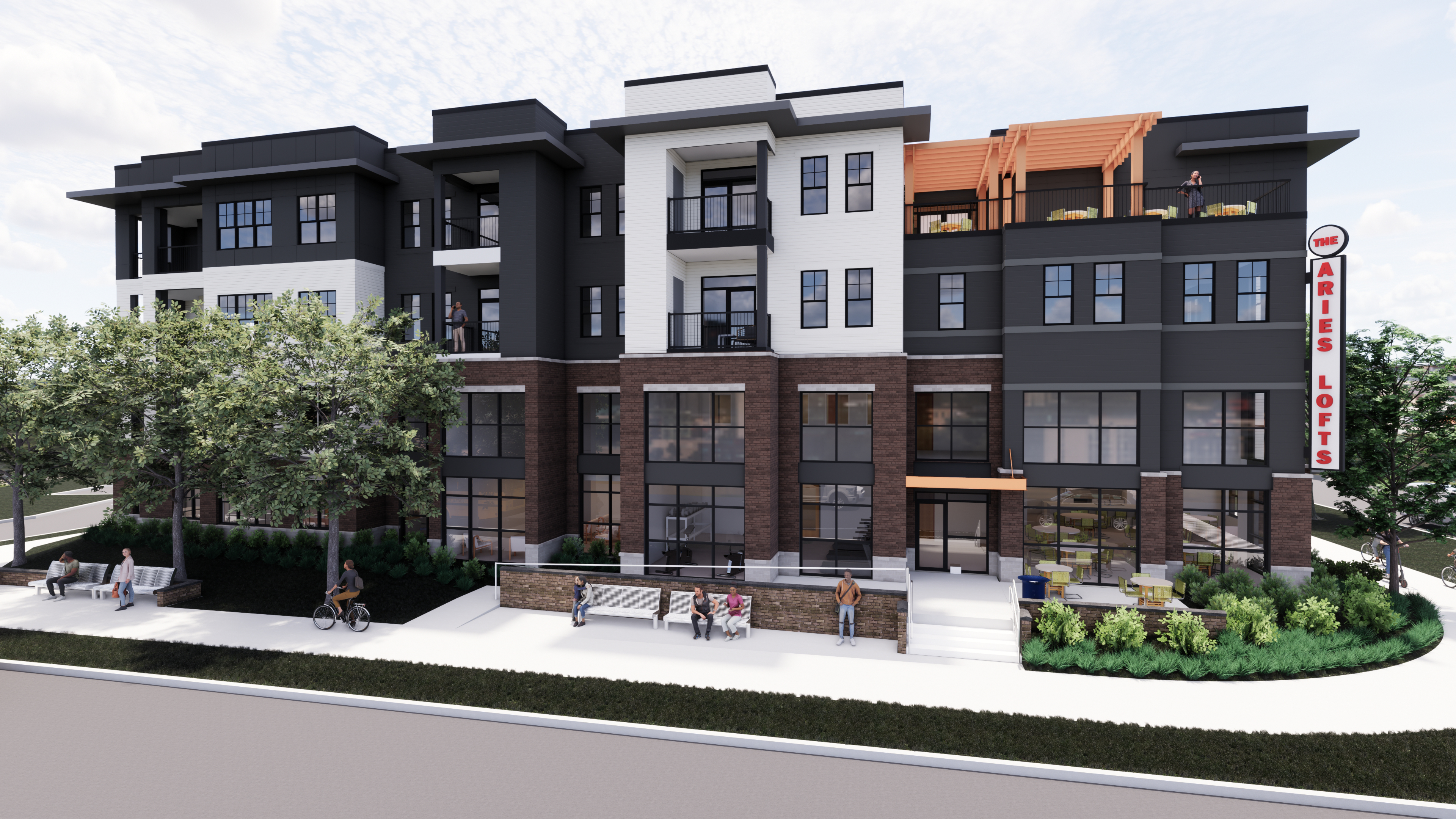 $108M Whitehall affordable housing project Aries Lofts starts construction