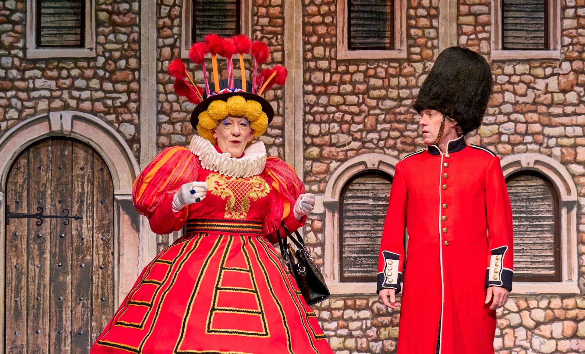 Critics of drag panto told to 'touch grass'
