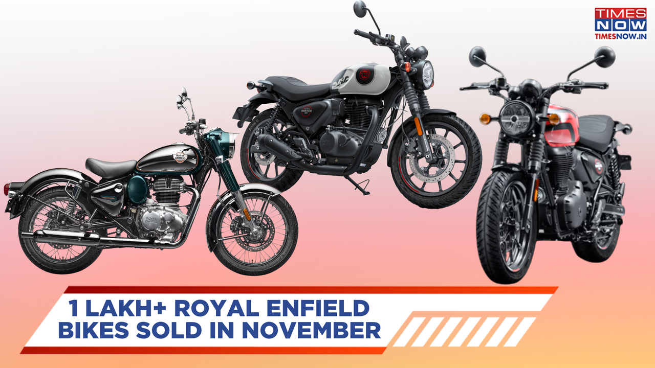 Over 1 Lakh Royal Enfield Bikes Sold In November 2025 - Classic 350 ...