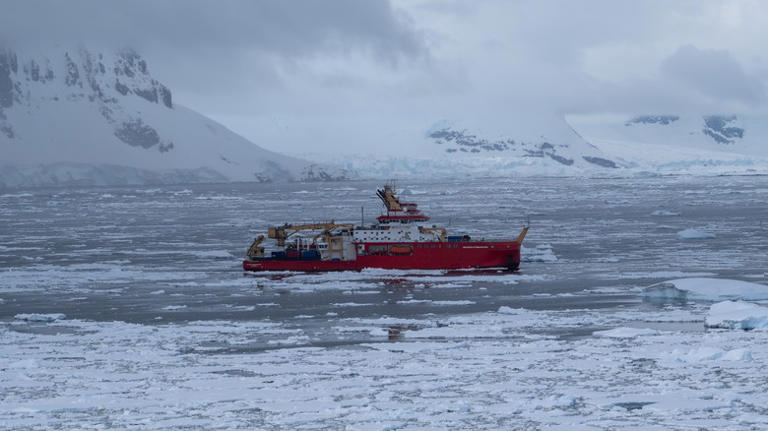 How Icebreaker Ships Plow Through Frozen Seas