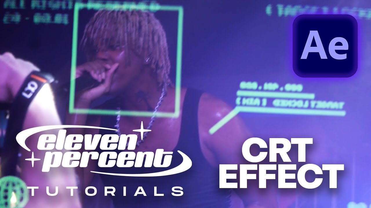 CRT User Interface Tracking Box Effect – After Effects Tutorial