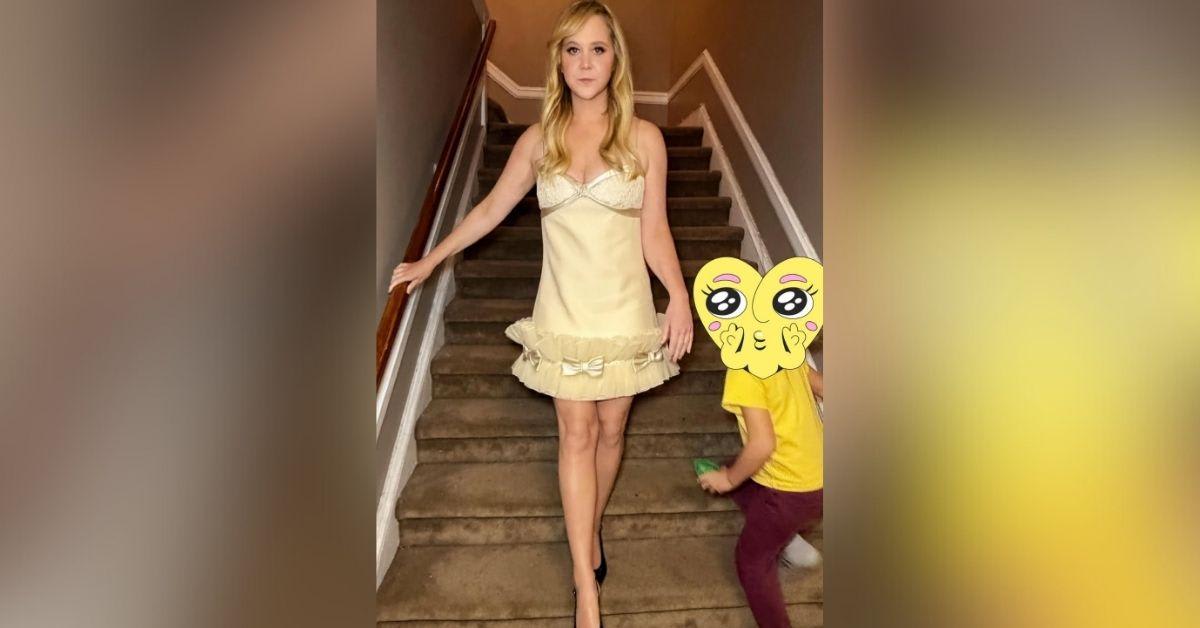 Amy Schumer Wows in Tiny Yellow Dress as She Shows Off Drastic Weight ...