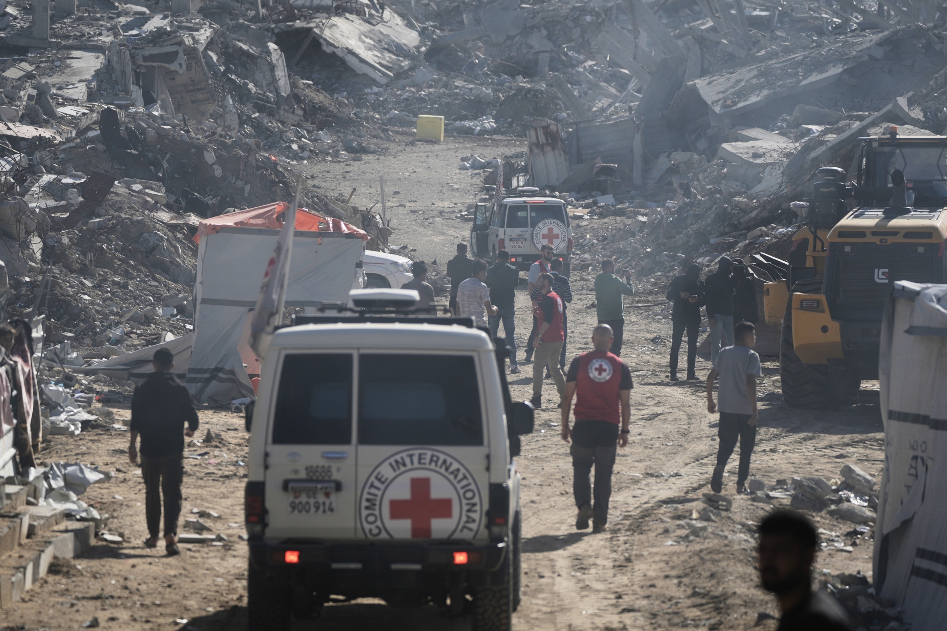 Israel-Gaza live updates: Search continues for dead in Gaza