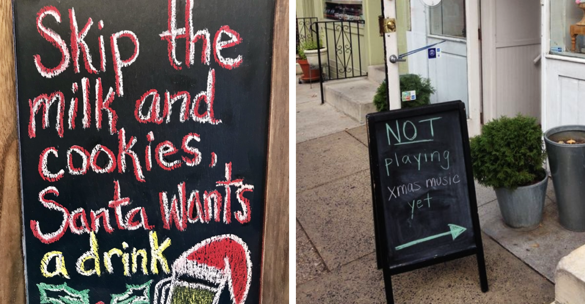 18 Holiday Store Signs That Made Shoppers Smile