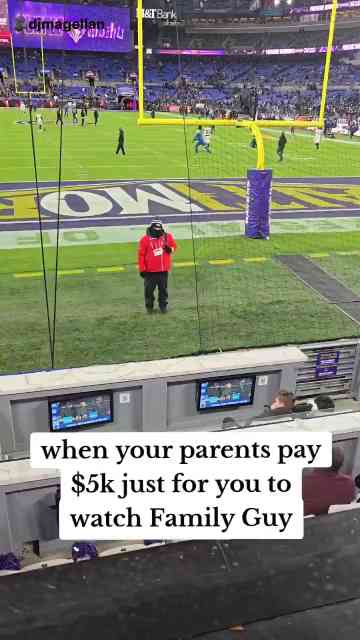 Teens Go Viral for Watching Family Guy in $15,000 Seats at NFL ...
