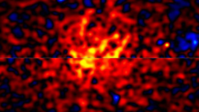 This is the first-ever picture of dark matter, maybe