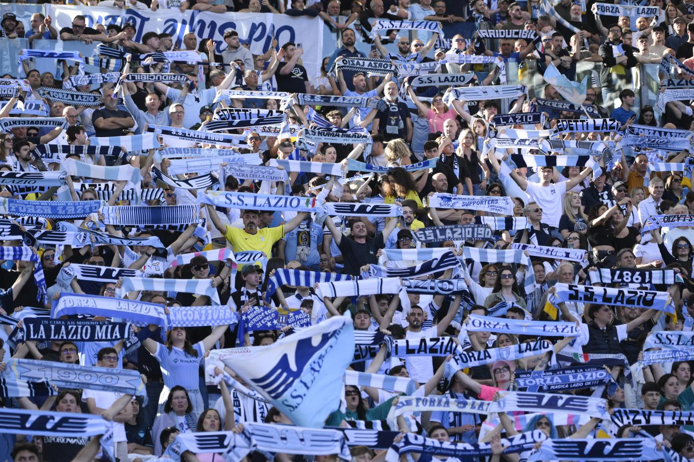 Verso Lazio-Milan: cresce il dato dei tifosi presenti all’Olimpico