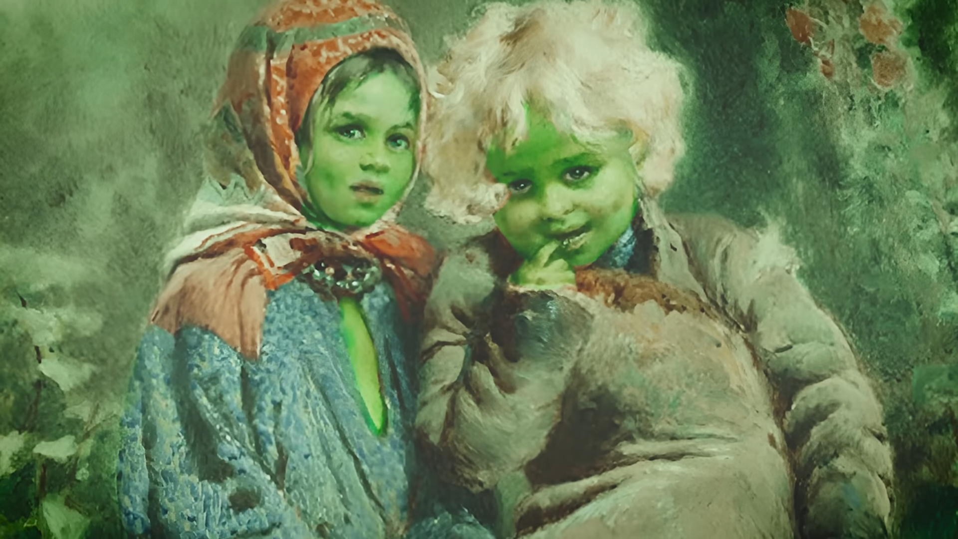 The Green-Skinned Kids, the Boy with the Letters, and the Girl Who Changed